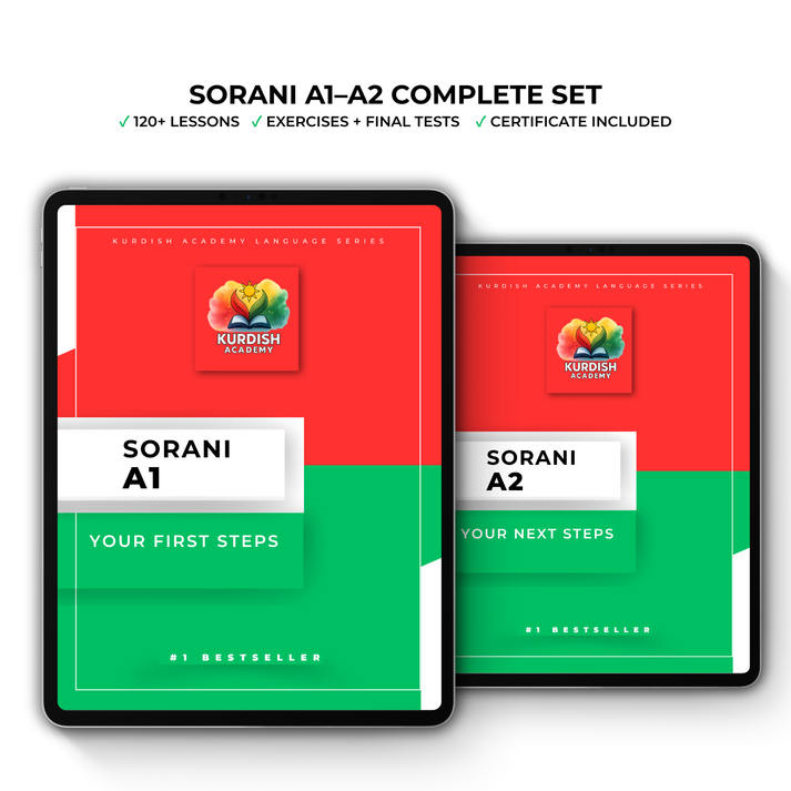 Sorani Bundle A1 & A2 – From First Words to Fluent Speech – Kurdish Academy